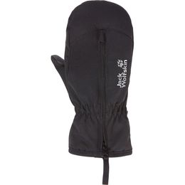 Jack Wolfskin Funktionsfäustlinge "Easy Zip" in Schwarz - 11% | Größe 128 | Kinderhandschuhe