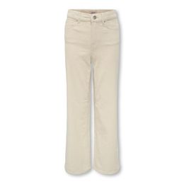 KIDS Only Cordhose »KOGHOPE GLOBAL EX HW WIDE CORD PNT NOOS« Birch 140 - N-Gr N-Gr 140 Hose aus Cord von KIDS Only für Mädchen
