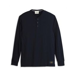 Scotch & Soda Scotch & Soda Longsleeve in Dunkelblau - 73% | Gr&ouml;&szlig;e M | Herrenshirts