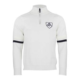 Peak Mountain Pullover "Casta" in Wei&szlig; - 59% | Gr&ouml;&szlig;e M | Herren-plussize