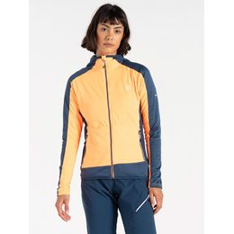 Dare 2b Fleecejacke "Traversing Core" in Orange/ Dunkelblau - 66% | Gr&ouml;&szlig;e 42 | Damenjacken