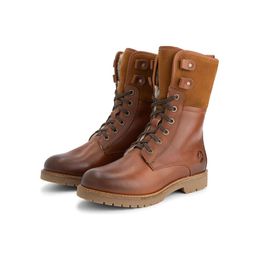 TRAVELIN' Leder-Boots in Hellbraun - 40% | Größe 40 | Damen-stiefel