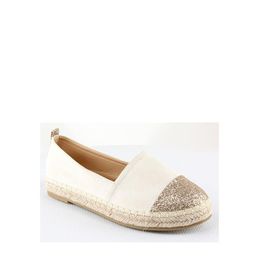 Foreverfolie Espadrilles in Beige - 72% | Größe 39 | Damen-schuhe-halbschuhe