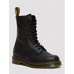 Dr. Martens Leder-Boots in Schwarz - 10% | Größe 39 | Damen-stiefel