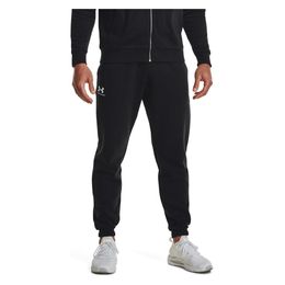 Under Armour Sweathose "Essential" in Schwarz - 18% | Größe L | Herren-plussize