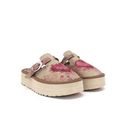 Calceo Clogs in Beige - 63% | Größe 38 | Damen-pantoletten