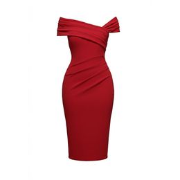 Goddiva Dress female Red size 38