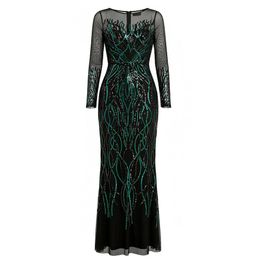 Goddiva Kleid Damen Größe 36 dunkelgrün Winterkleid