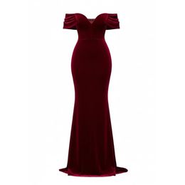 Goddiva Kleid Damen Gr&ouml;&szlig;e 40 rot Winterkleid