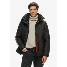 Superdry Übergangsjacke 'Yachter' Herren Größe XXXL orangerot / schwarz / weiß