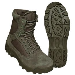 Brandit SWAT Tactical Boots Zipper oliv, Gr&ouml;&szlig;e 45