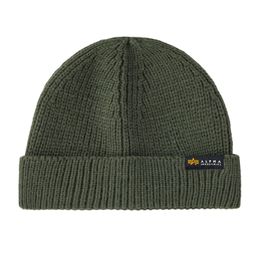 Alpha Industries Dockers Beanie dark oliv