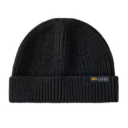 Alpha Industries Dockers Beanie schwarz