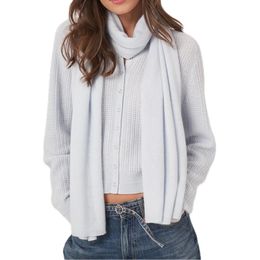 REPEAT CASHMERE T&uuml;cher & Schals - Fine knit scarf - Gr. unisize - in Blau - f&uuml;r Damen