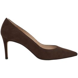 Stuart Weitzman Hohe Schuhe - Suede pumps - Gr. 7 - in Braun - f&uuml;r Damen