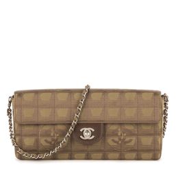 Chanel Crossbody Bags - Travel Ligne East-West - Gr. unisize - in Gr&uuml;n - f&uuml;r Damen