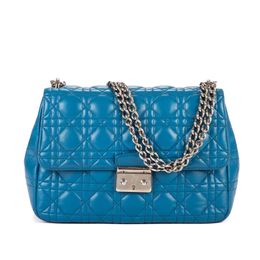 Christian Dior Crossbody Bags - Miss Dior - Gr. unisize - in Blau - f&uuml;r Damen