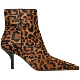 Michael Kors Stiefel - Pony hair ankle boots 'Selina' - Gr. 7 - in Braun - f&uuml;r Damen