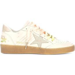 Golden Goose Deluxe Brand Golden Goose Low-Top Sneaker - Sneakers Whiteplatinumbeige - Gr. 36 (EU) - in Wei&szlig; - f&uuml;r Damen