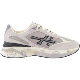 Premiata Low-Top Sneaker - Heren Moerun Sneaker Grijs - Gr. 45 (EU) - in Grau - f&uuml;r Damen