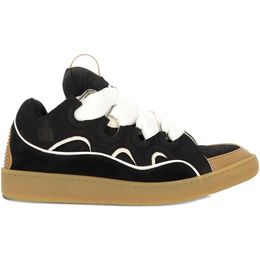 Lanvin Low-Top Sneaker - Sneakers Honeyblack - Gr. 42 (EU) - in Braun - f&uuml;r Damen