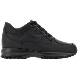 Hogan Flat Shoes Black - Gr. UK_9 - in Schwarz