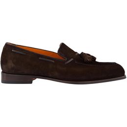 Santoni Loafer - Heren Brando Loafer Bruin - Gr. UK_7 - in Braun - f&uuml;r Damen