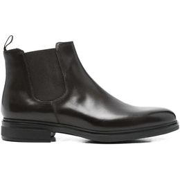Corneliani Stiefel - boots brown leather - Gr. UK_10 - in Braun - für Damen