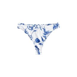next Bikini Bottom Damen Gr&ouml;&szlig;e L blau / offwhite