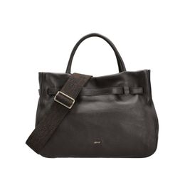 Abro Jill - Henkeltasche medium 35 cm (dark brown) in dark brown | Gr.: onesize