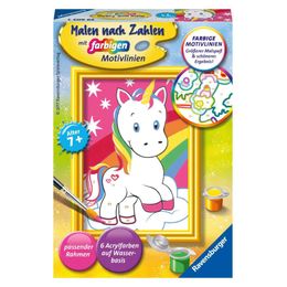 Ravensburger Süßes Einhorn. Malen nach Zahlen | Gr.: onesize