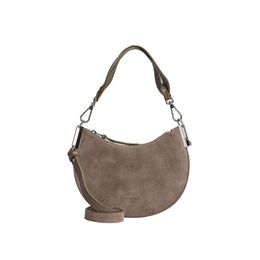 Coccinelle Sunup Suede - Schultertasche S 24 cm (warm taupe) in warm taupe | Gr.: onesize