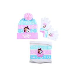 Gabby's Dollhouse 3-tlg. Winter Mütze Set: Gabby ́s Dollhouse in Bunt | Gr.: onesize