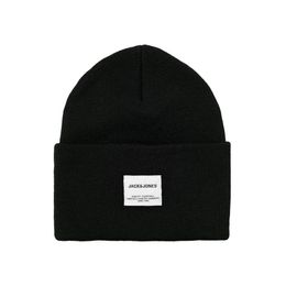 Jack & Jones Jack and Jones Long Knit Beanie Noos in Schwarz | Gr.: onesize