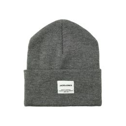 Jack & Jones Jack and Jones Long Knit Beanie Noos in Grau | Gr.: onesize