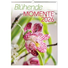 Bloomsbury Kalender - Bl&uuml;hende Momente 2026 | Gr.: onesize