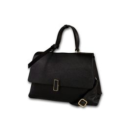 Leder Umhängetasche Toscanto Tasche schwarz ca. 31cm | Gr.: onesize