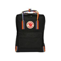 Fjällräven FJÄLLRÄVEN Kånken Rainbow - Rucksack 38 cm (cobalt blue) in black-rainbow pattern | Gr.: onesize