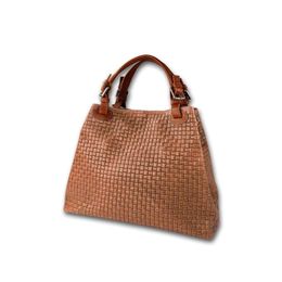 Leder Handtasche, Umhängetasche Toscanto Tasche braun ca. 31cm | Gr.: onesize