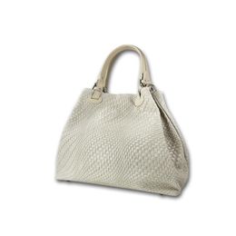 Leder Handtasche, Umhängetasche Toscanto Tasche beige ca. 31cm | Gr.: onesize