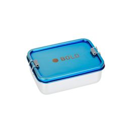 Lässig Lässig Brotdose Kinder - Edelstahl Lunchbox BOLD, blue/purple | Gr.: onesize