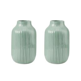 Butlers Vase HANAMI 2er-Set in Grün | Gr.: onesize