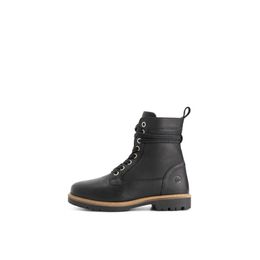 TRAVELIN' Leder-Boots "Kongsmark" in Schwarz | Gr.: 40