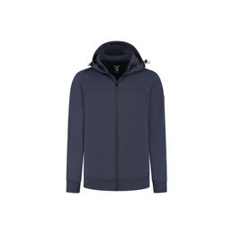 TRAVELIN' Sweatjacke in Dunkelblau | Gr.: XL