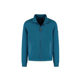 TRAVELIN' Sweatjacke in T&uuml;rkis | Gr.: XXL