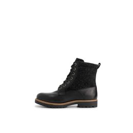 TRAVELIN' Leder-Boots "Folge" in Schwarz | Gr.: 38