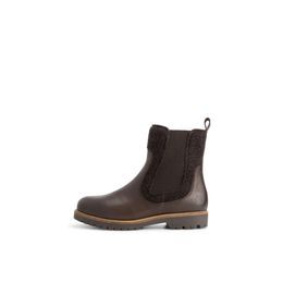 TRAVELIN' Leder-Chelsea-Boots in Braun | Gr.: 42