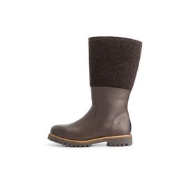 TRAVELIN' Leder-Stiefel "Lagen" in Braun | Gr.: 44