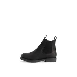 TRAVELIN' Leder-Chelsea-Boots in Schwarz | Gr.: 38