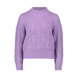 BETTY & CO BETTY & CO Grobstrick-Pullover mit Stehkragen in Flieder | Gr.: 44